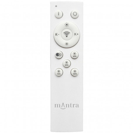 Plafonnier LED Coin avec télécommande - Mantra | Comptoir des Lustres