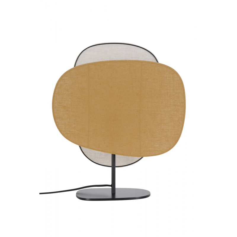 Lampe à poser Screen 70's en lin - Market Set | Comptoir des Lustres