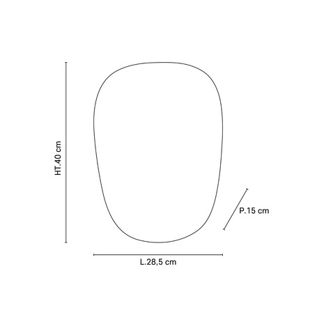 Applique Screen 70's en lin - Market Set | Comptoir des Lustres