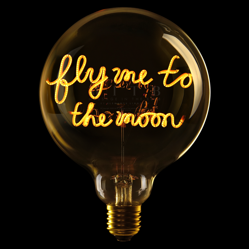 Ampoule LED à filament Fly me to the moon - MITB | Comptoir des Lustres