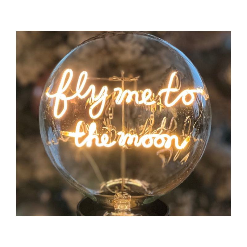Ampoule LED à filament Fly me to the moon - MITB | Comptoir des Lustres