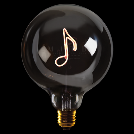 Ampoule LED à filament Note de musique - MITB | Comptoir des Lustres