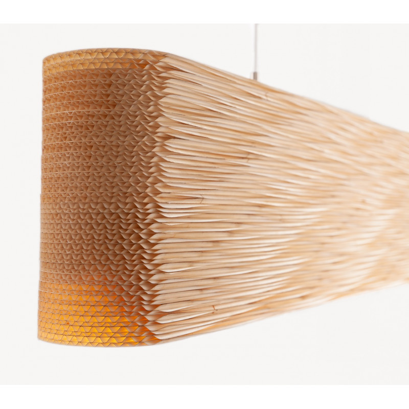 Suspension LED en carton Hewn - Graypants | Comptoir des Lustres