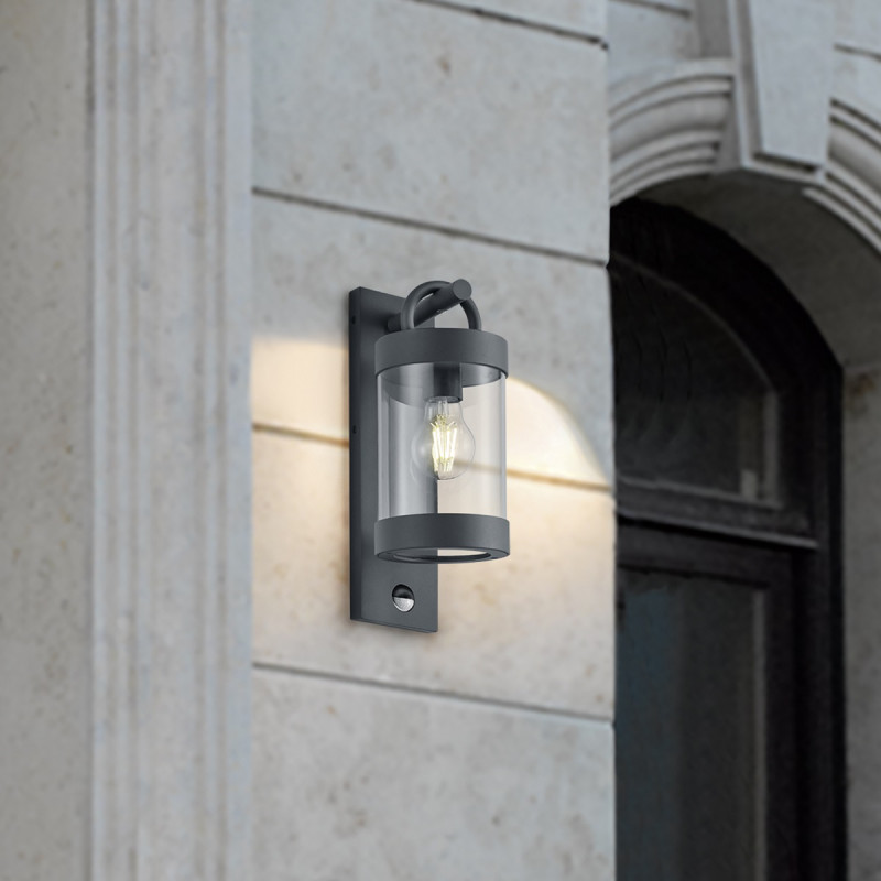 Applique d'extérieur Sambesi avec détecteur - Trio Lighting | Comptoir ...