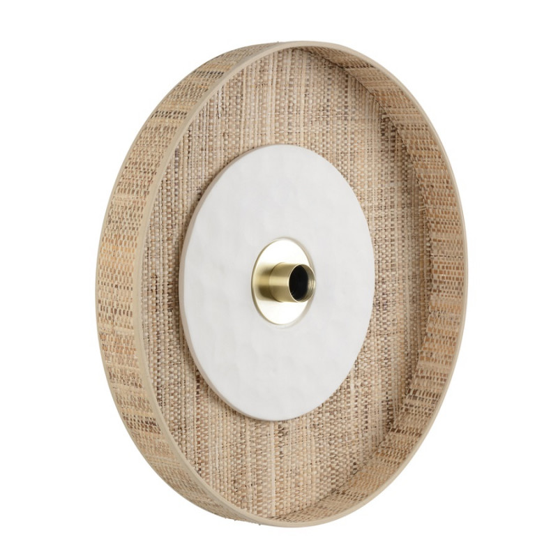Applique Portinatx L Céramique Raphia - Market Set | Comptoir des Lustres