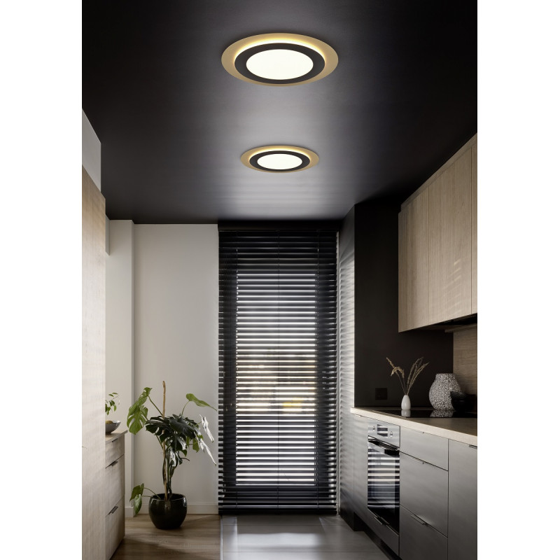 Plafonnier LED Morgan télécommande - Trio Leuchten | Comptoir des Lustres