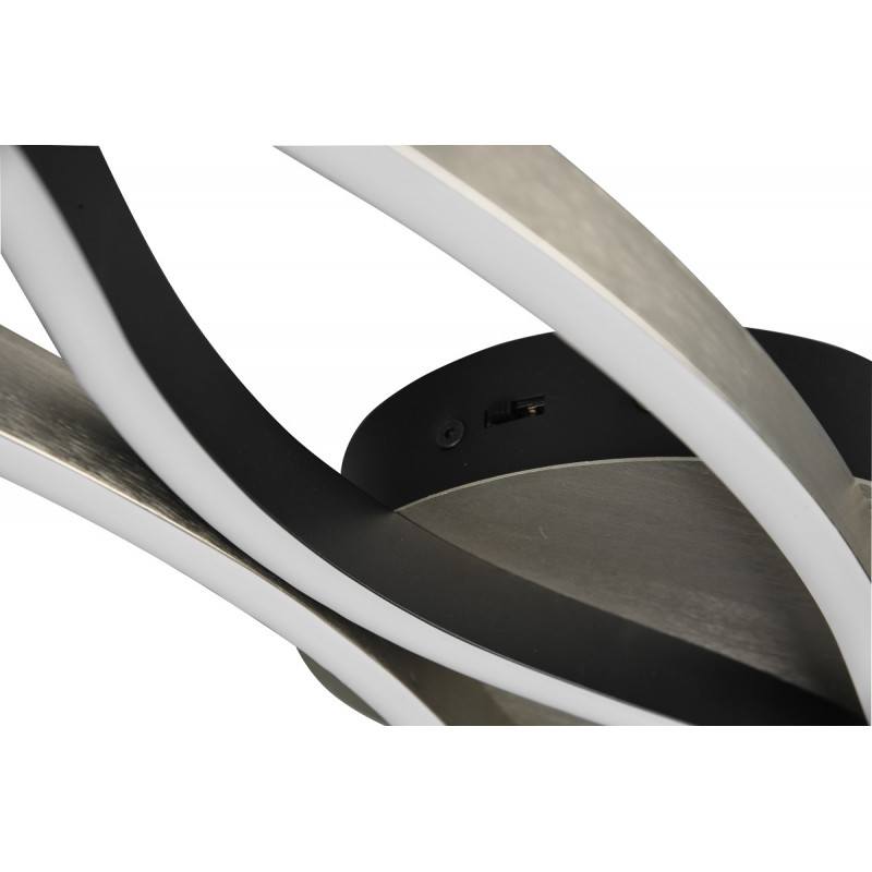 Plafonnier LED Blaze variateur Switch - Trio Leuchten | Comptoir des ...