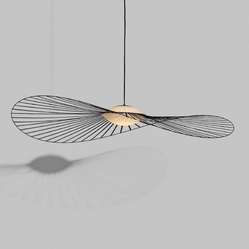 Suspension Vertigo Nova LED Noir 140 cm - Petite Friture | Comptoir des ...