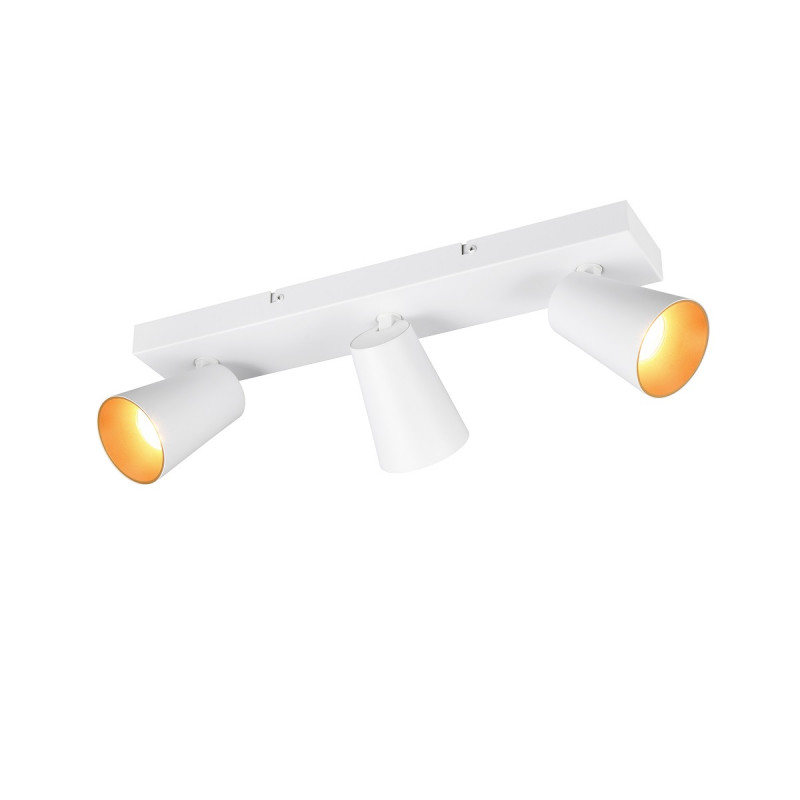 Barre 3 spots orientables Sharp - Trio Leuchten | Comptoir des Lustres