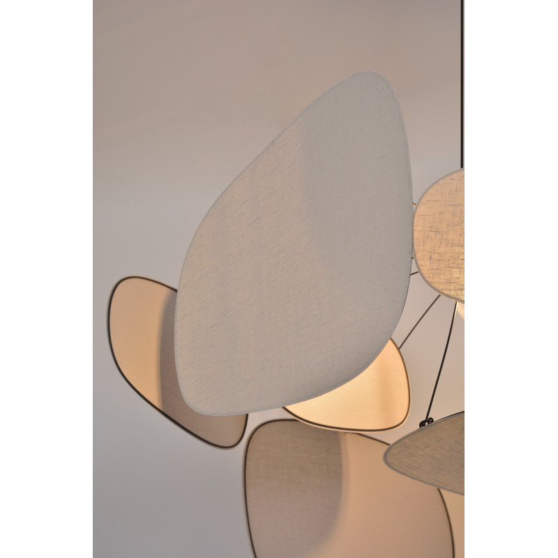 Suspension Screen 70's Lin Bouleau - Market Set | Comptoir des Lustres