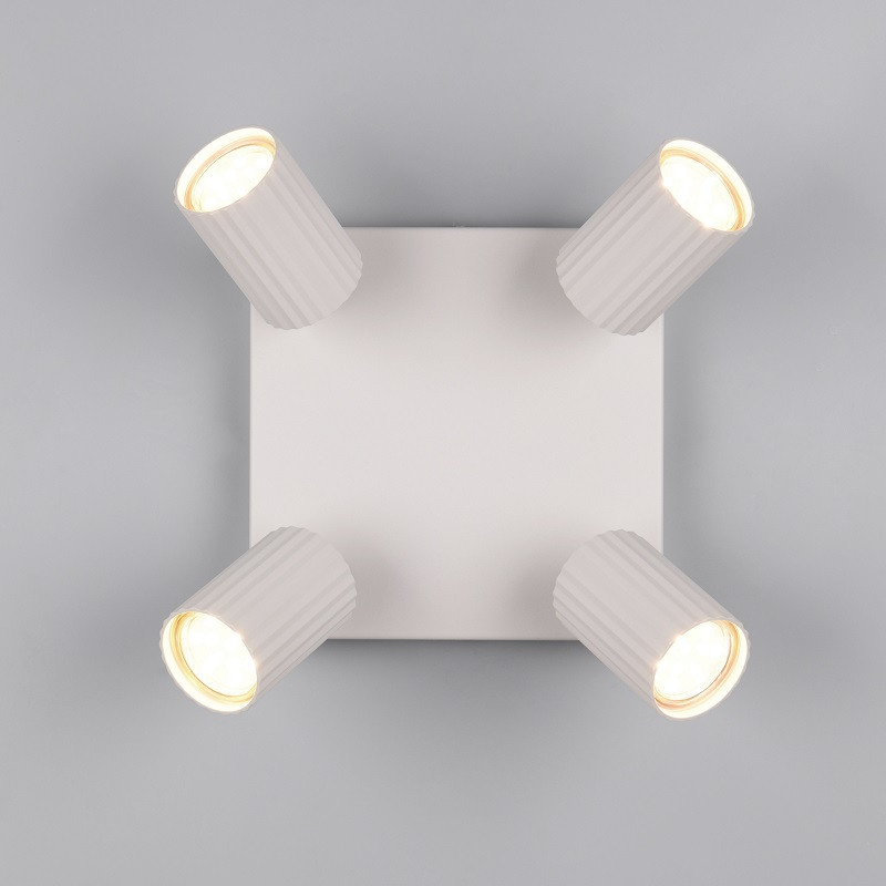 Plafonnier 4 spots orientables Soka - Trio Lighting | Comptoir des Lustres