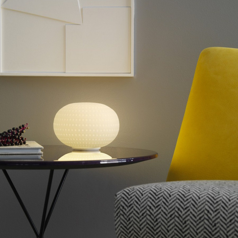 Lampe à poser LED Bianca Small - Fontana Arte | Comptoir des Lustres