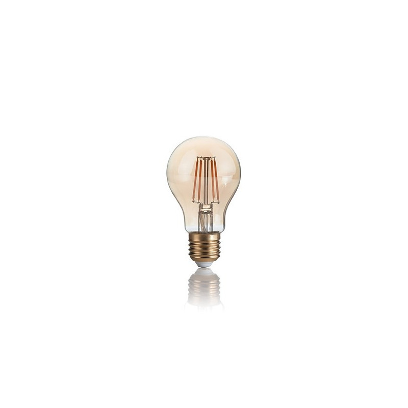 Ampoule LED à filament Standard Ambre 4W E27 - Ideal Lux | Comptoir des ...
